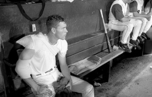 Tyler Roughnecks pitcher Paul Ahearne, Mike Carter Field in Tyler Texas ...